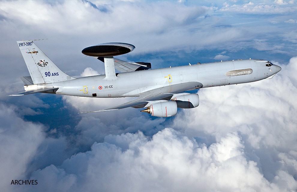 Boeing zmodernizował francuski samolot AWACS