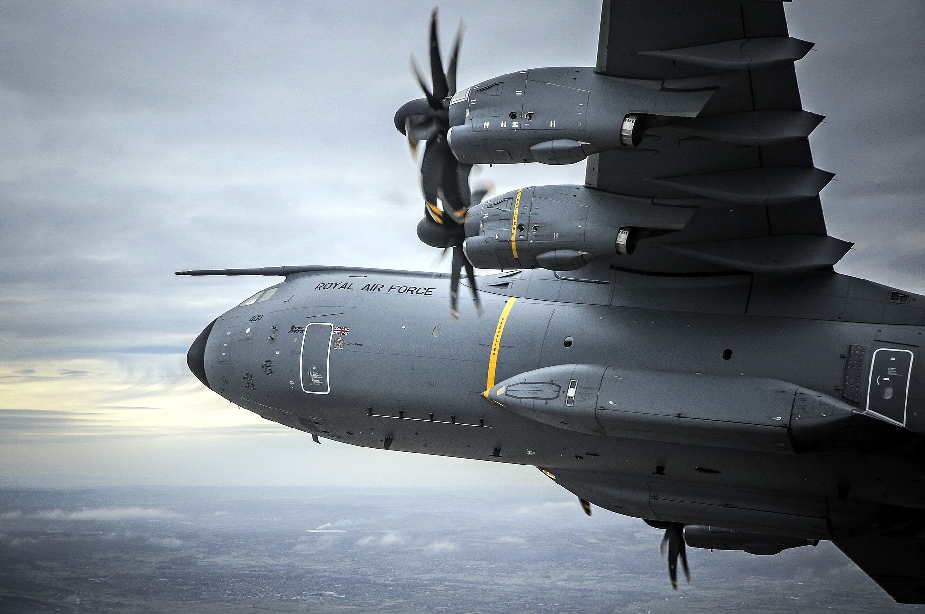 Siódmy Atlas dostarczony dla RAF. Brytyjskie A400M ponad 1000 godzin w ...