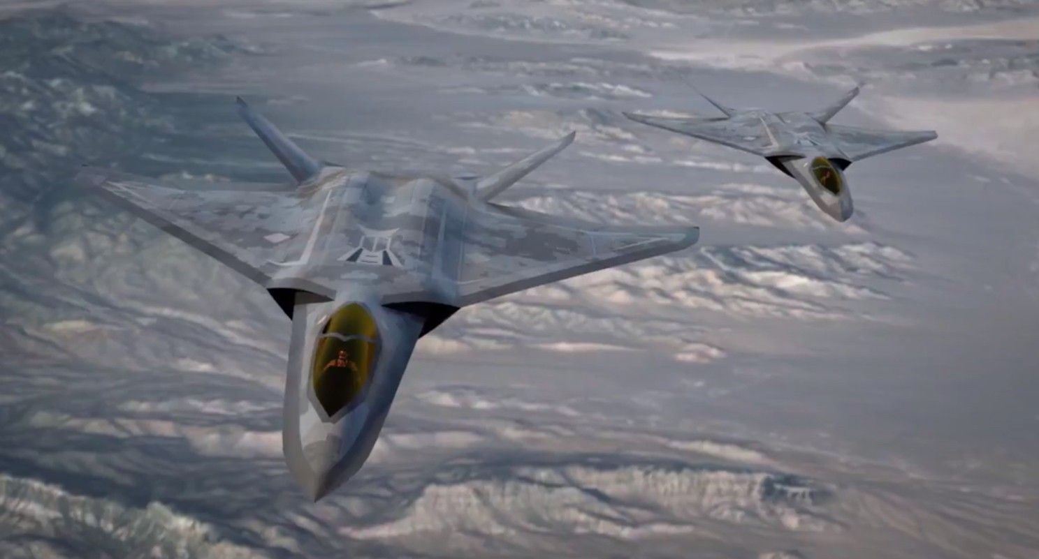 Koncepcja następcy F-22 wg Lockheed Martina [WIDEO]