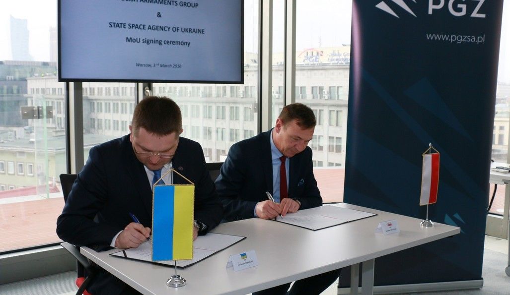 Polish Armament Group Cooperates With The Ukrainian Space Agency