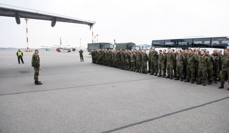 German Soldiers Deployed To Lithuania