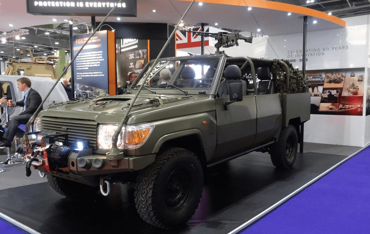 DSEI 2015: Jankel RRV - Reincarnation Of The Fox Vehicle