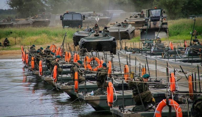 Pontoon Bridge For The Polish Army. Market Analysis in Progress.