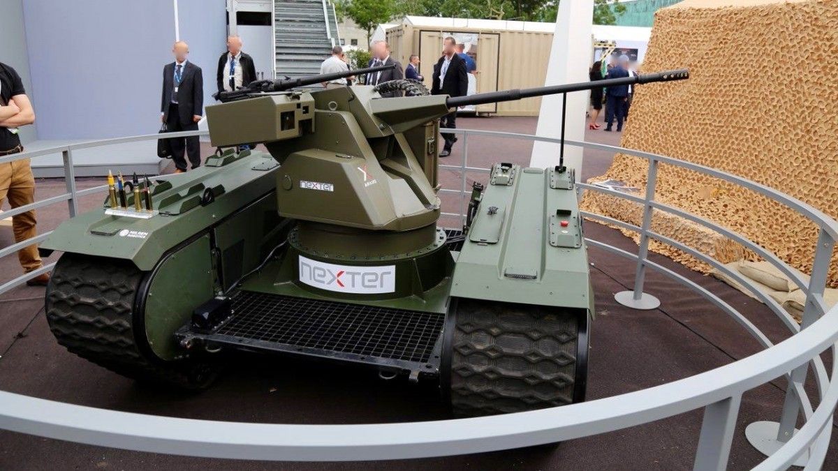 Eurosatory 2018: Bezzałogowiec Nexter OPTIO z działkiem 20 mm | Defence24