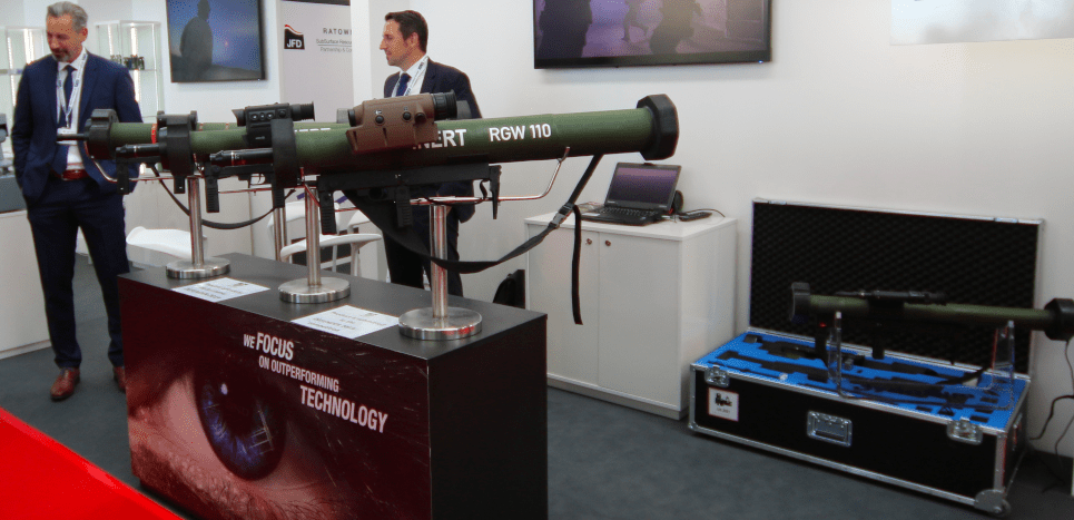 MSPO 2019: granatniki jednorazowe RGW-90 i RGW-110 od Dynamit Nobel Defence