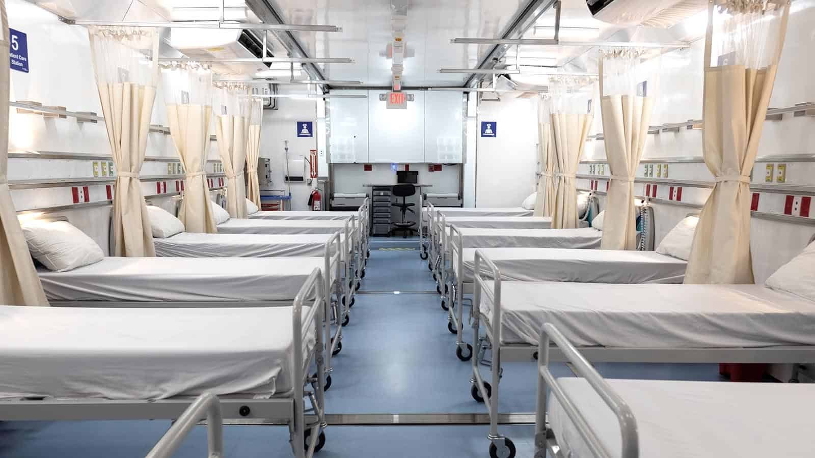 Mobilne systemy medyczne do walki z COVID-19 wraz z respiratorami