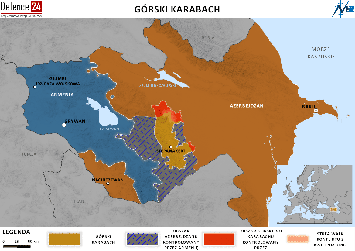Wkrótce nowa wojna o Górski Karabach? [ANALIZA] | Defence24