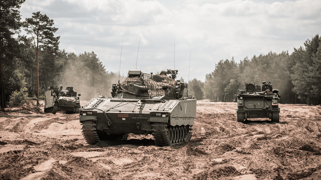 Słowacja zakupi szwedzkie bojowe wozy piechoty CV90 | Defence24