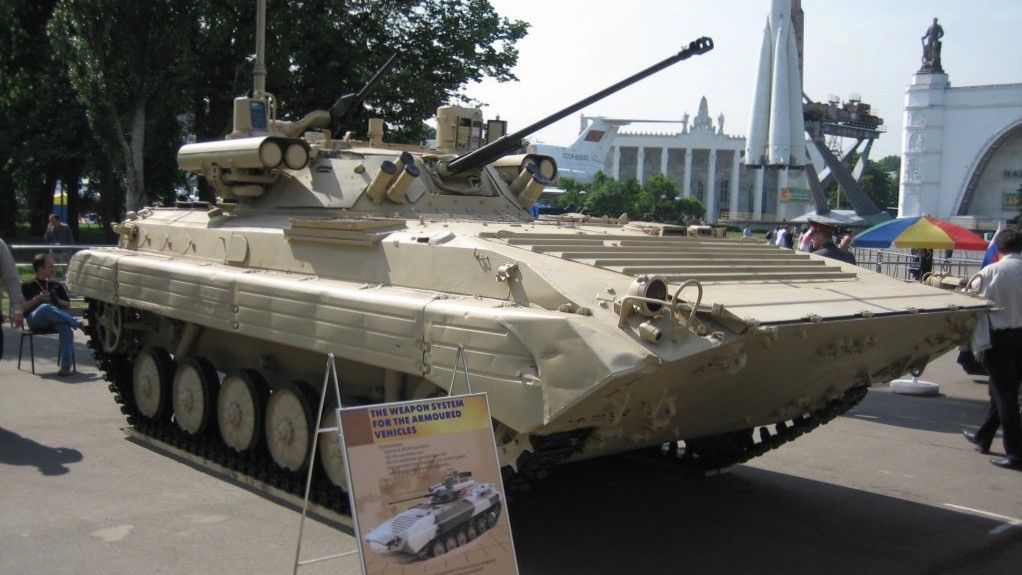 Zmodernizowane BMP-2 na Ukrainie | Defence24
