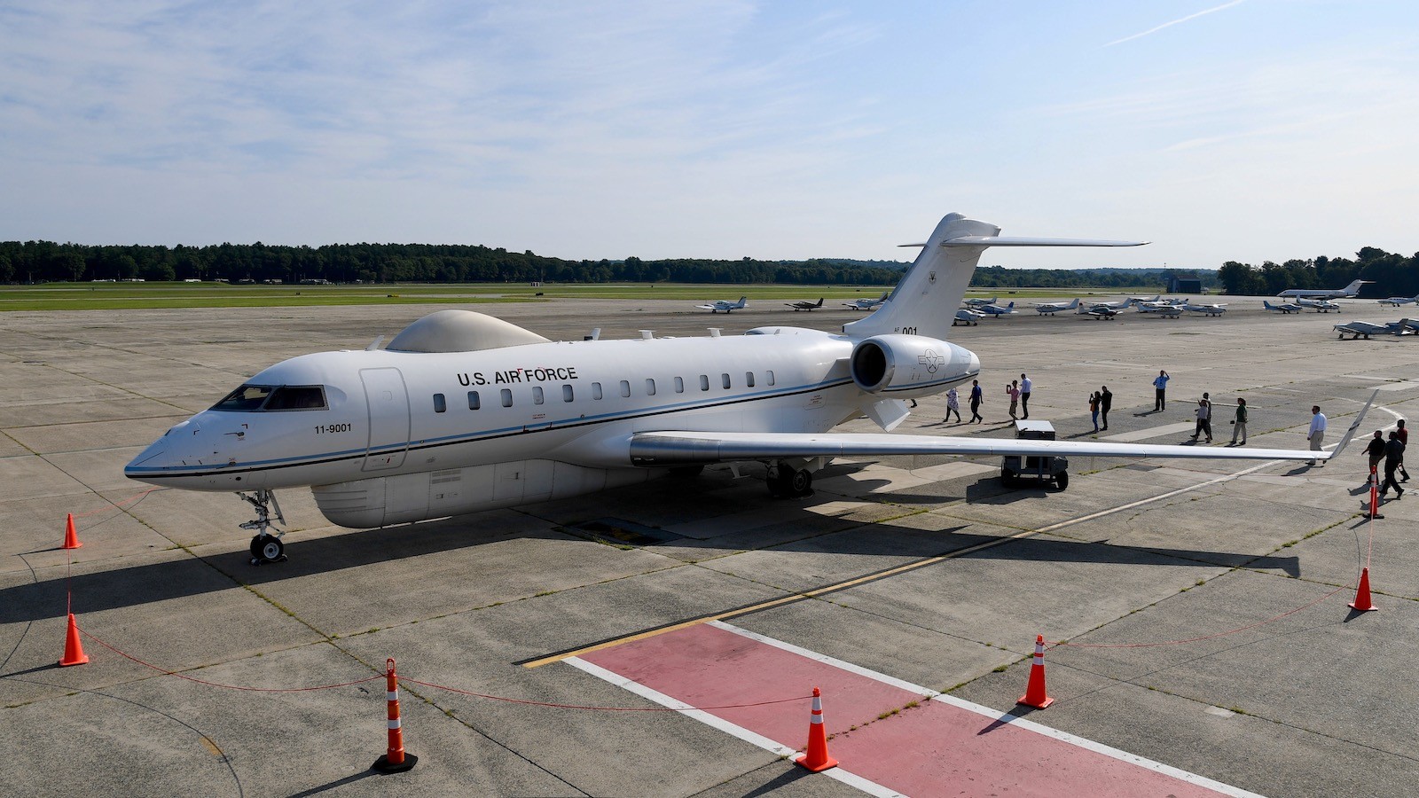 Samoloty Bombardier E-11A zastępują wiekowe E-8C JSTARS