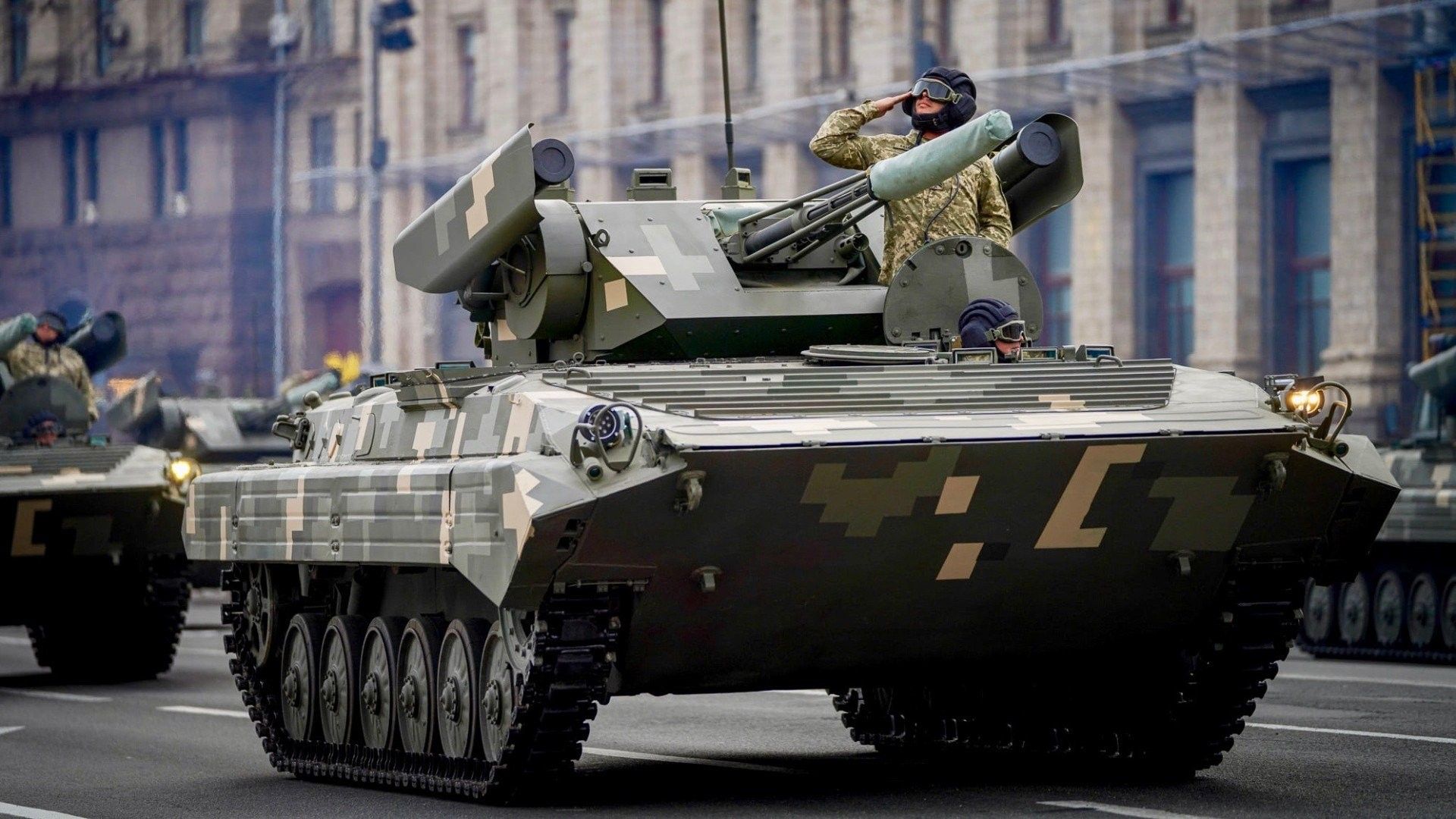 Ukraina: zmodernizowany BMP-1 na froncie