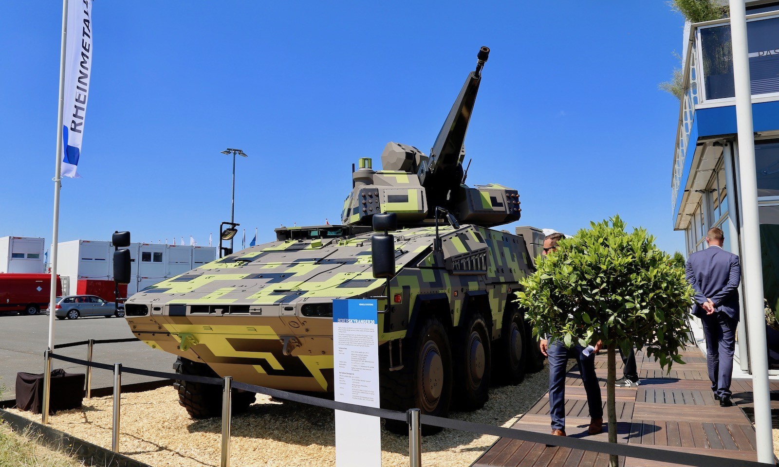 ILA 2022: Anti-Aircraft Variant of the Boxer Vehicle | Defence24.com