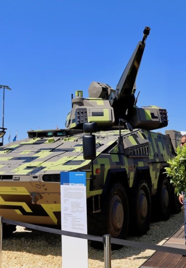 ILA 2022: Anti-Aircraft Variant of the Boxer Vehicle | Defence24.com