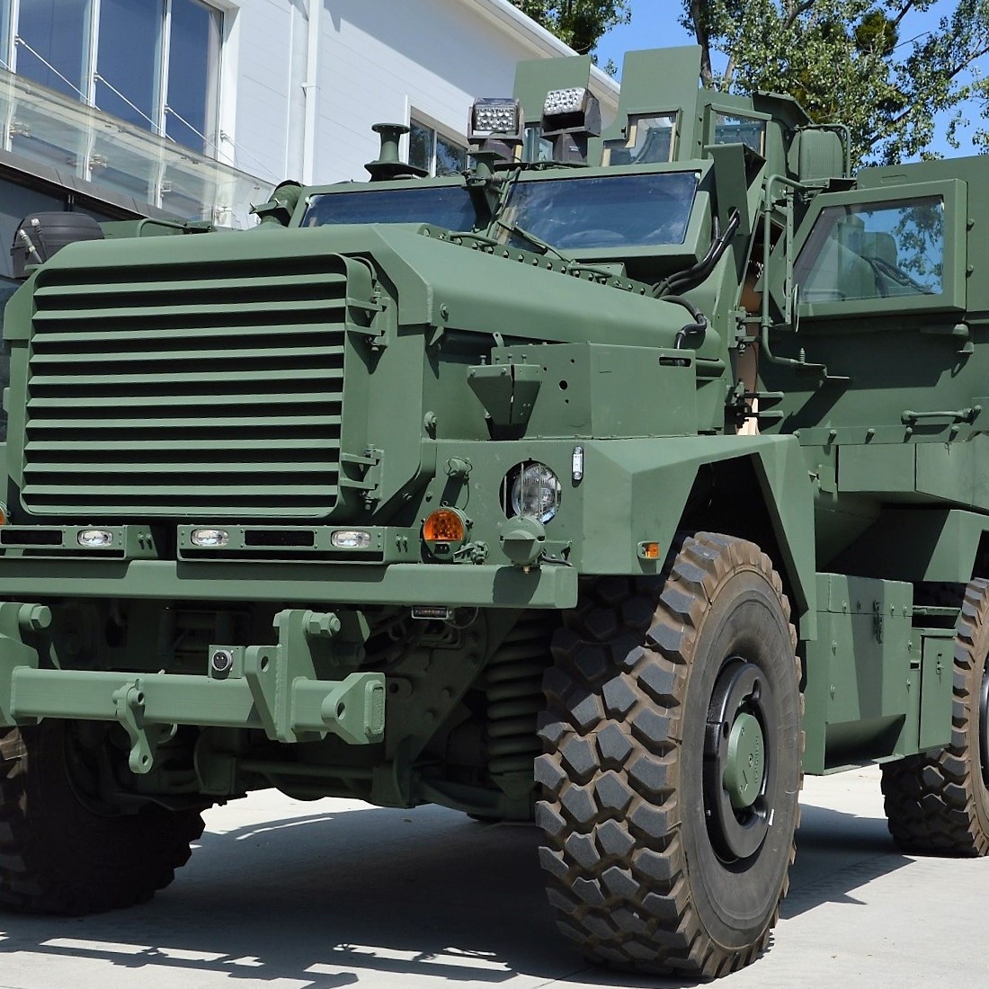 Amerykańskie MRAPy na Ukrainie | Defence24