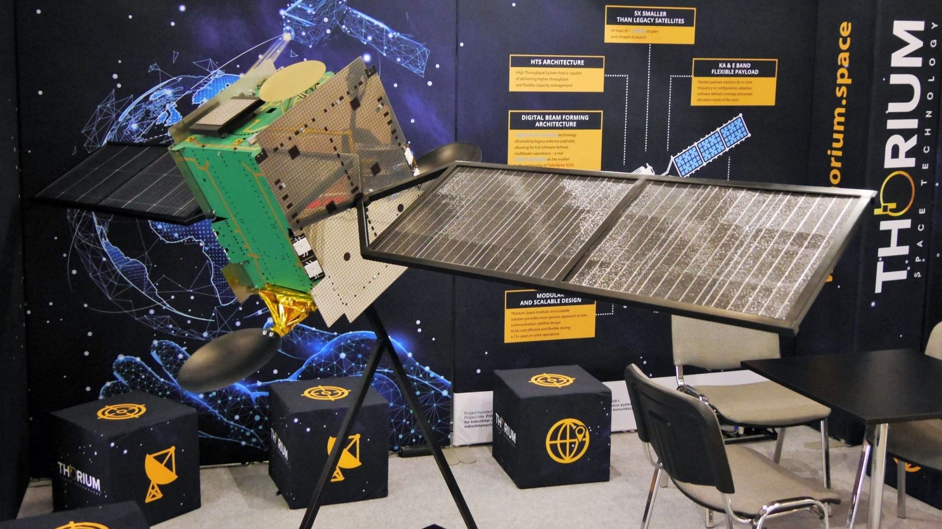 Thorium Space ze swoim satelitą na MSPO 2022