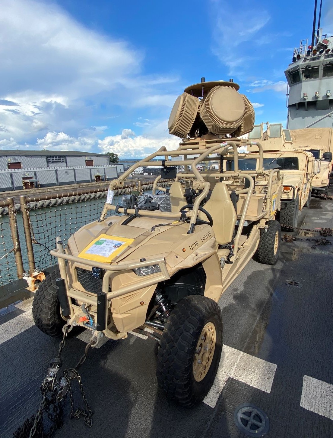 Marines pokazują swoje siły na Bałtyku. Reportaż z pokładu USS Gunston ...