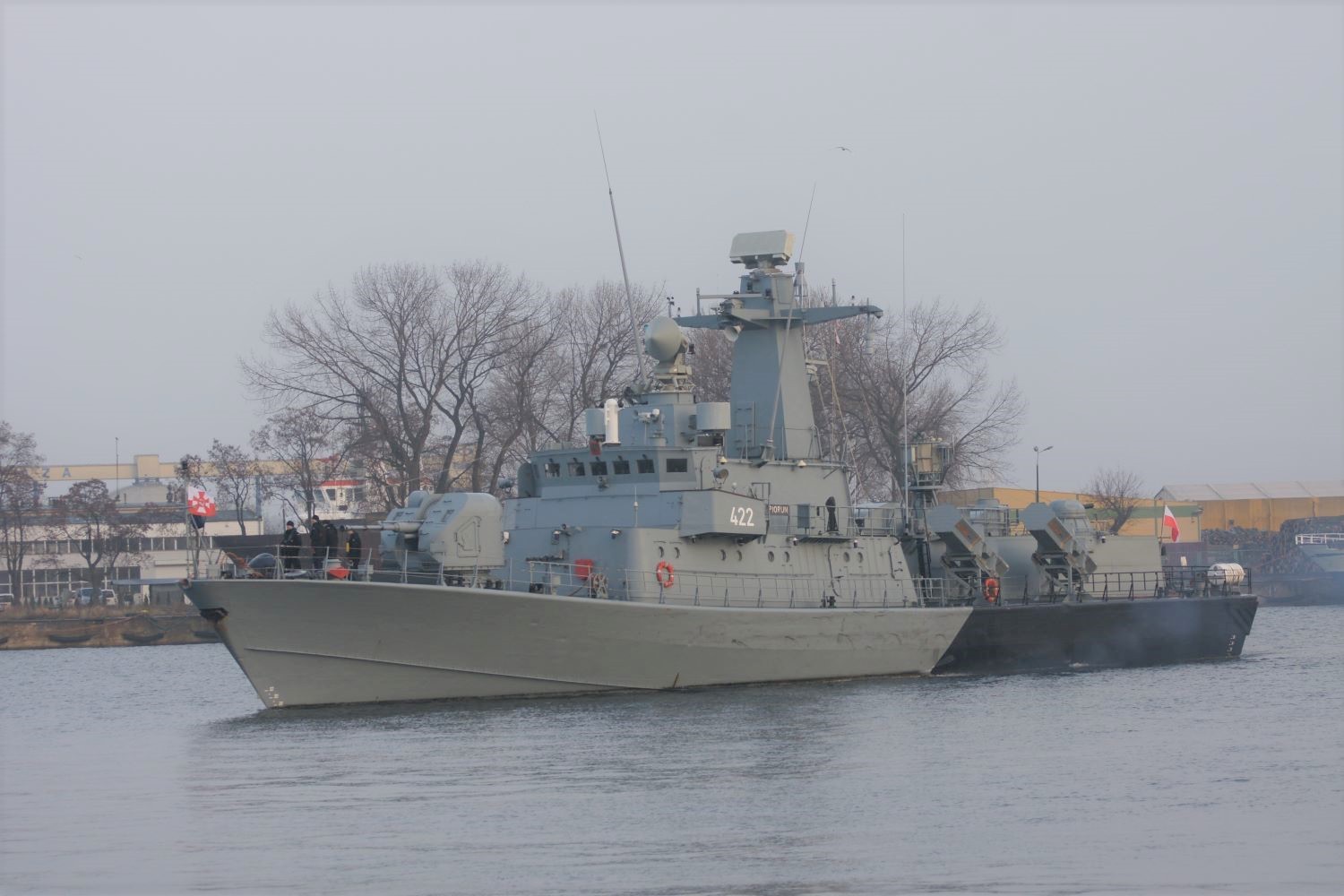 Wymiana siłowni na polskich małych okrętach rakietowych typu Orkan ...