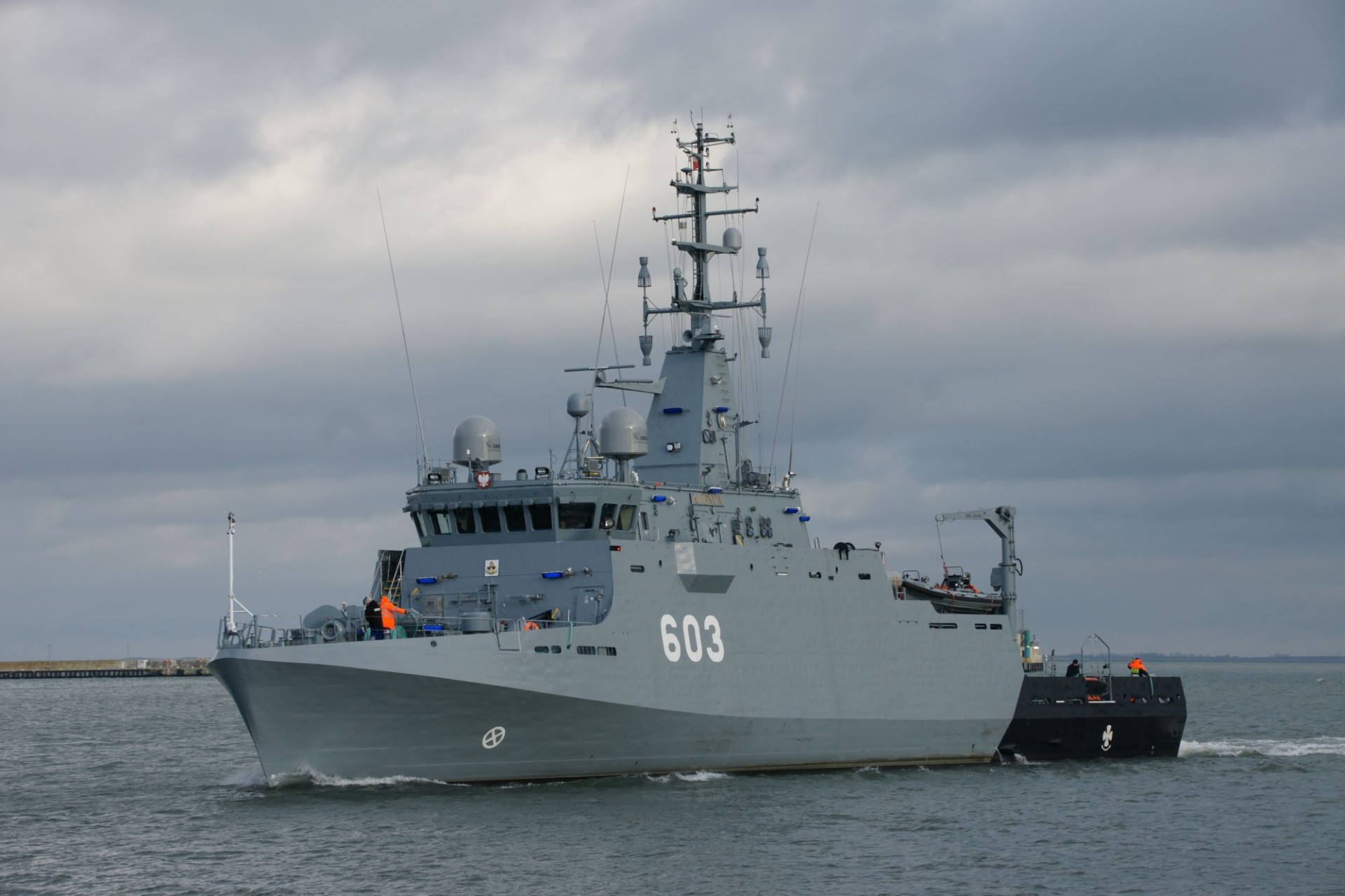 Mewa zostanie Okrętem Rzeczypospolitej Polskiej w Walentynki | Defence24