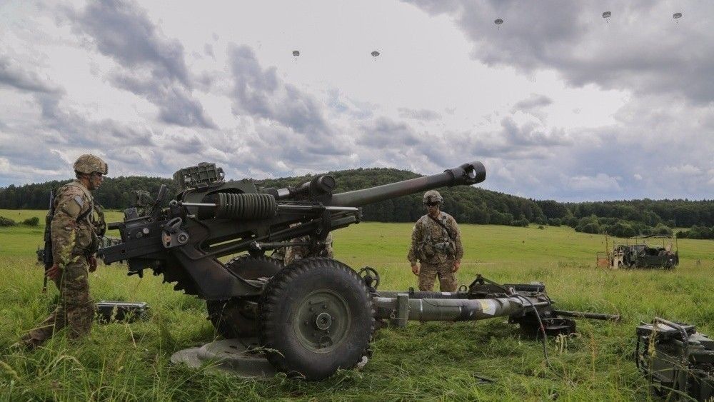 Ukraińcy strzelają z lekkich amerykańskich haubic | Defence24