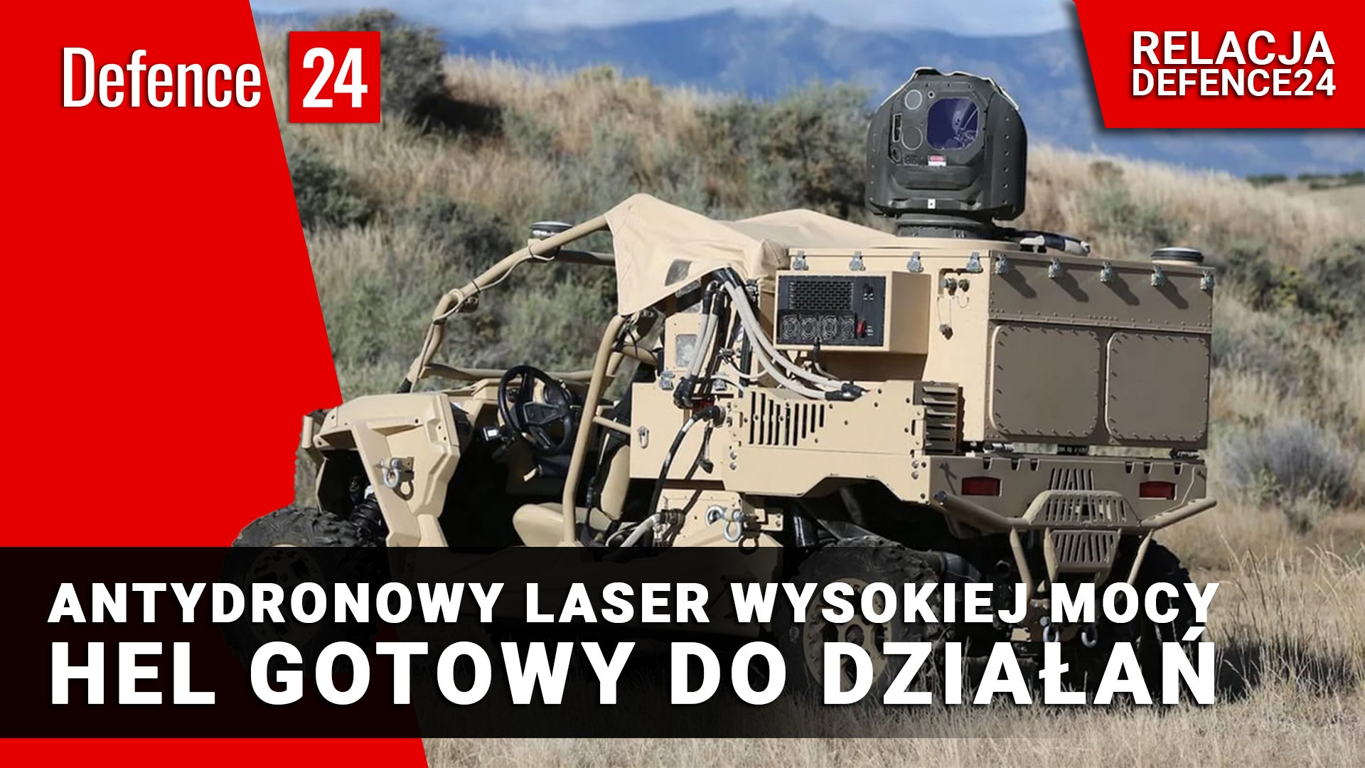 Antydronowy laser wysokiej mocy HEL gotowy do działań | Defence24