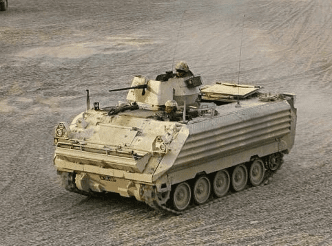 Duńskie transportery pod Bachmutem