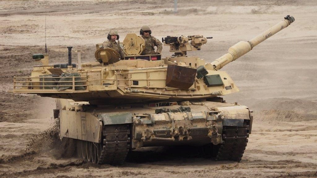 Dęba: Abramsy z Big Red One w ogniu [FOTO] | Defence24