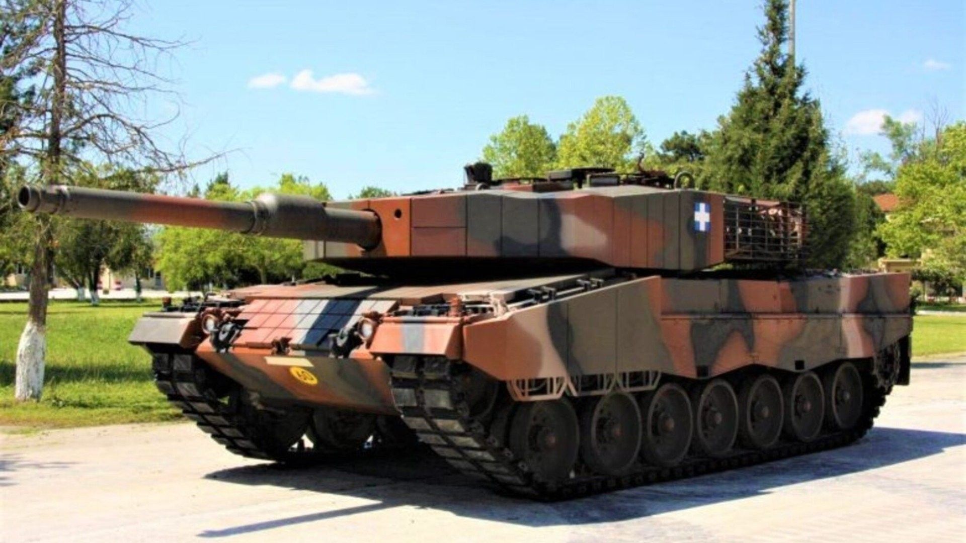 Grecka modernizacja Leoparda 2A4 zaprezentowana