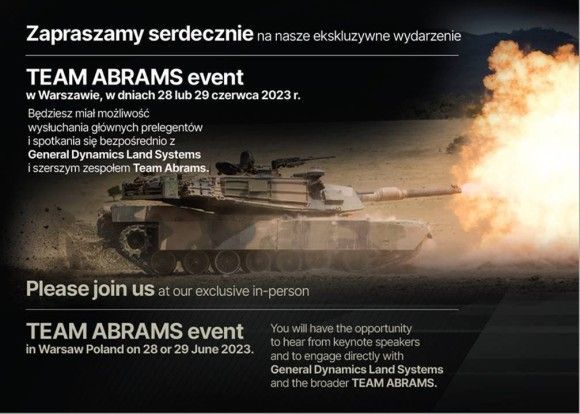 Rusza polski Team Abrams. Zaproszenie dla przemysłu