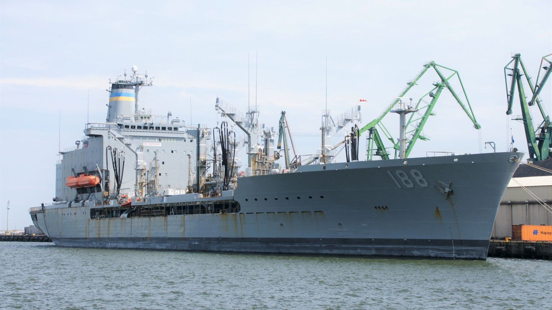 Amerykański zbiornikowiec USNS Joshua Humphreys w Gdyni [FOTO] | Defence24