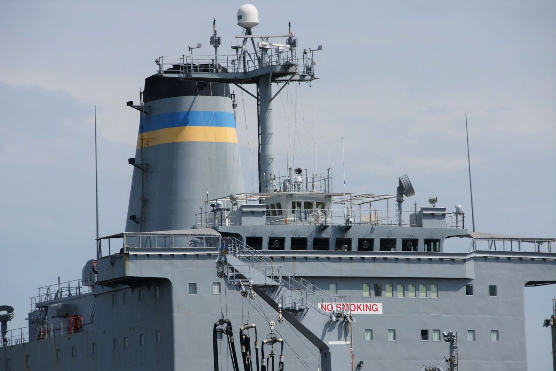 Amerykański zbiornikowiec USNS Joshua Humphreys w Gdyni [FOTO]