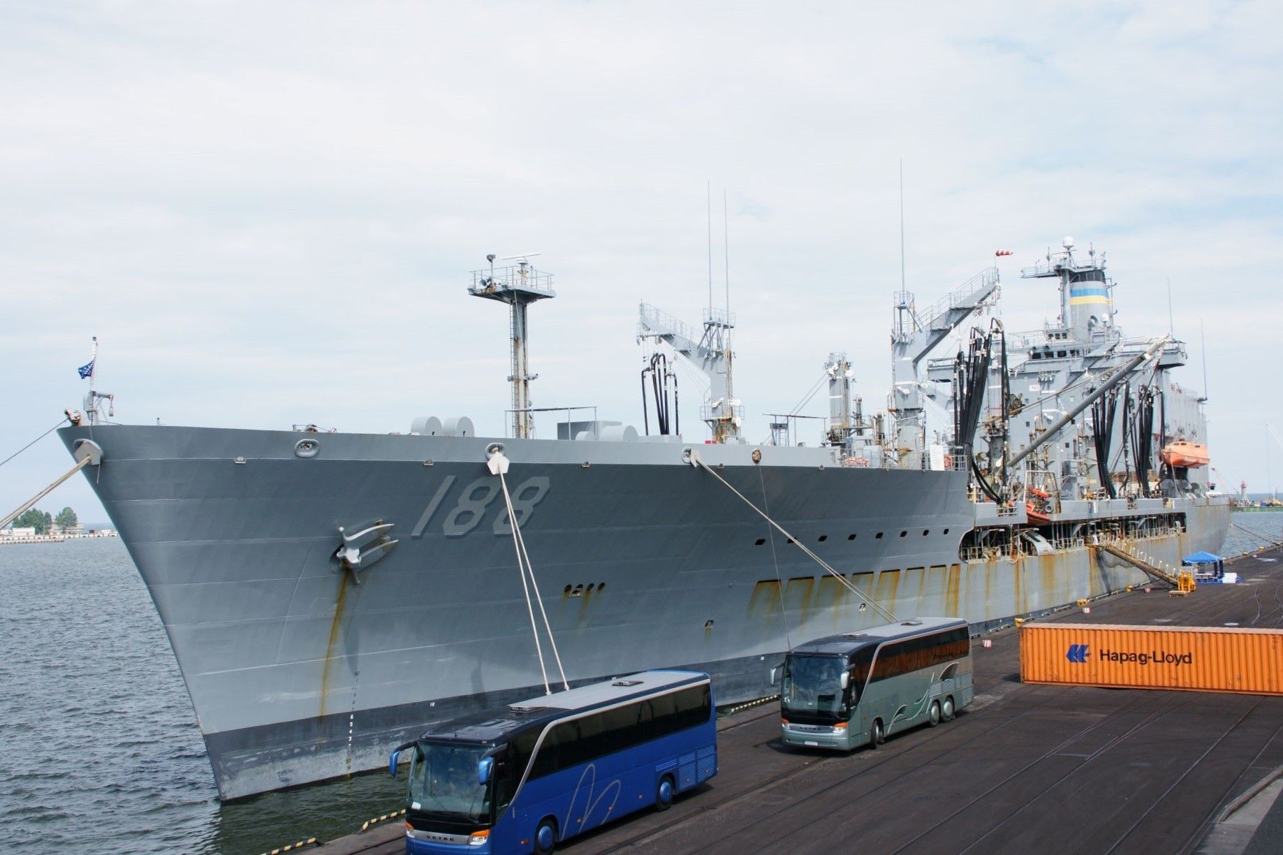 Amerykański zbiornikowiec USNS Joshua Humphreys w Gdyni [FOTO]