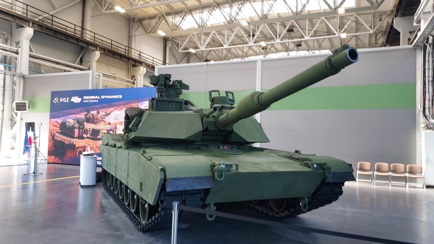 First Abrams Received in Poznan