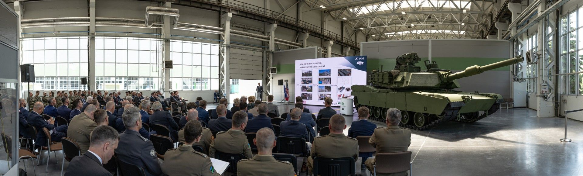 WZM Poznań Getting Ready to Work on Abrams Maintenance