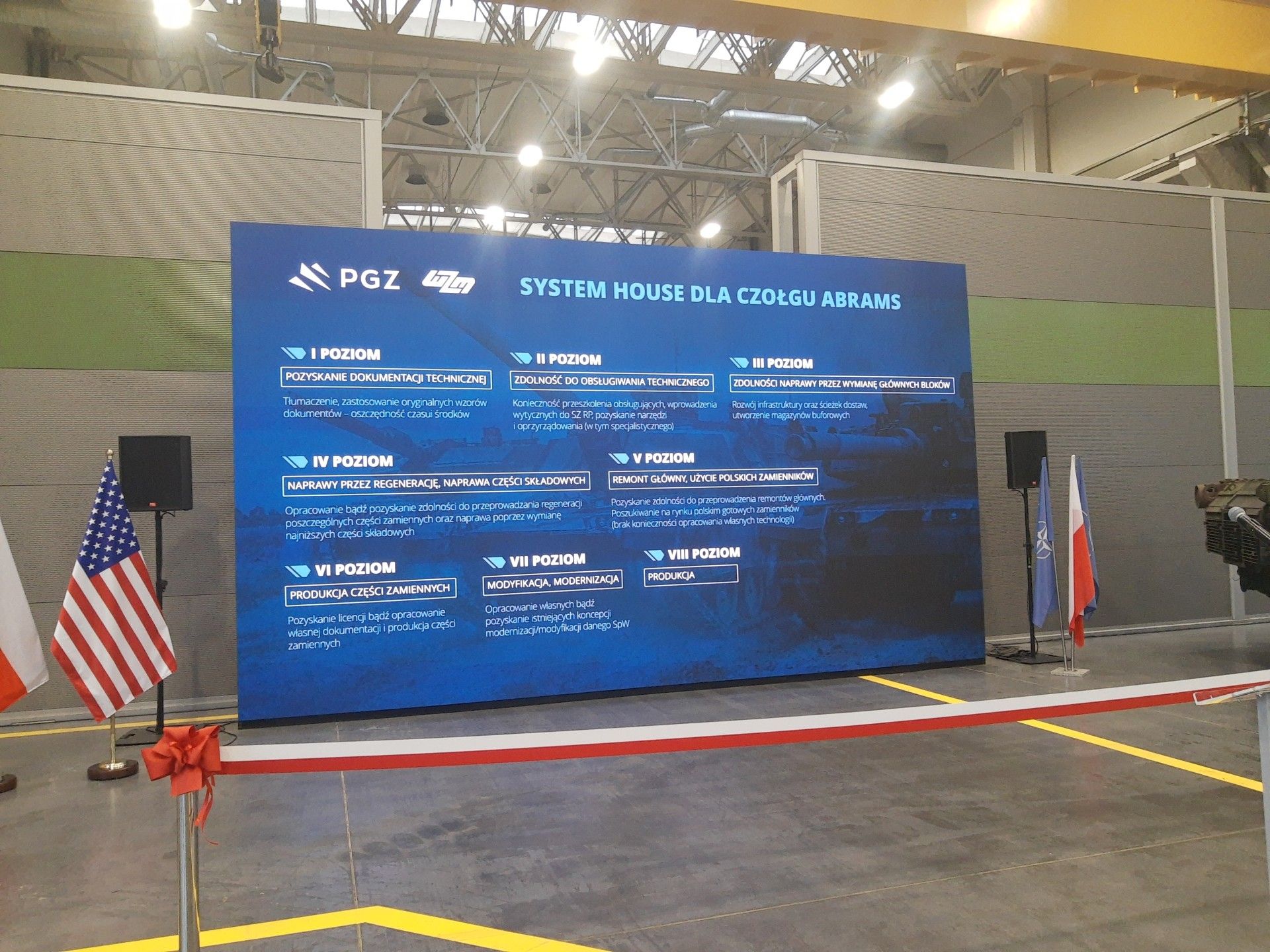 Abrams Main Battle Tank Maintenance In Poznań. Regional Centre of ...