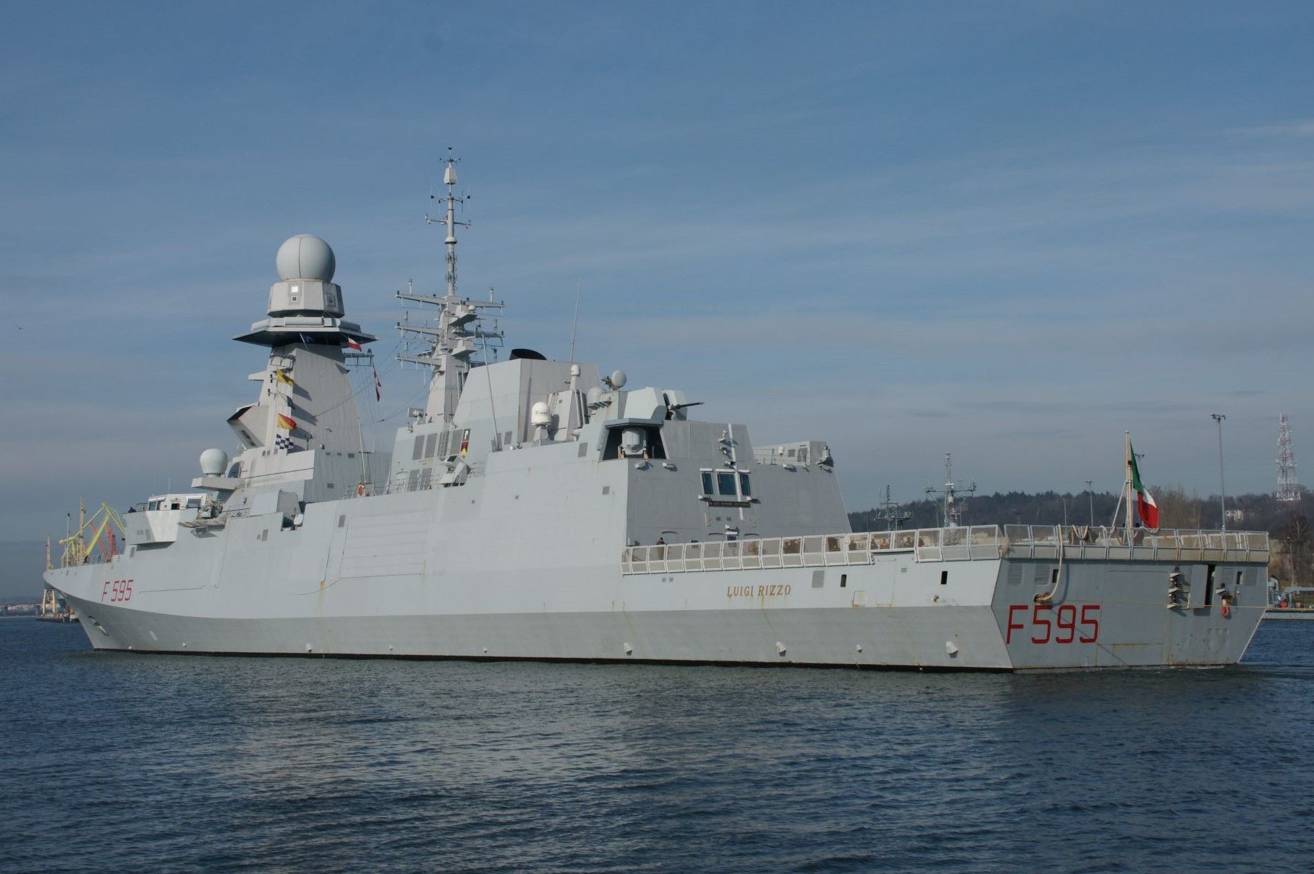 Włoska tarcza przeciwlotnicza w Gdyni [FOTO]