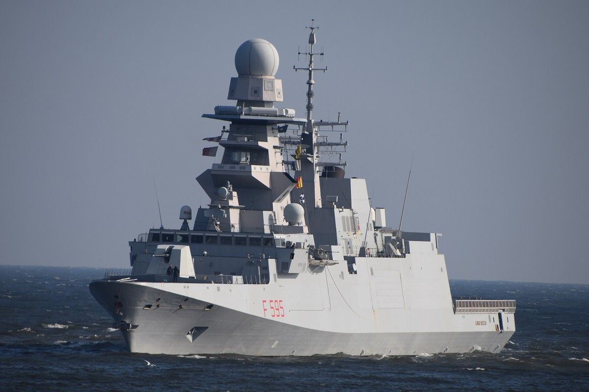Włoska fregata Luigi Rizzo po raz trzeci w Gdyni. Tym razem będzie ...