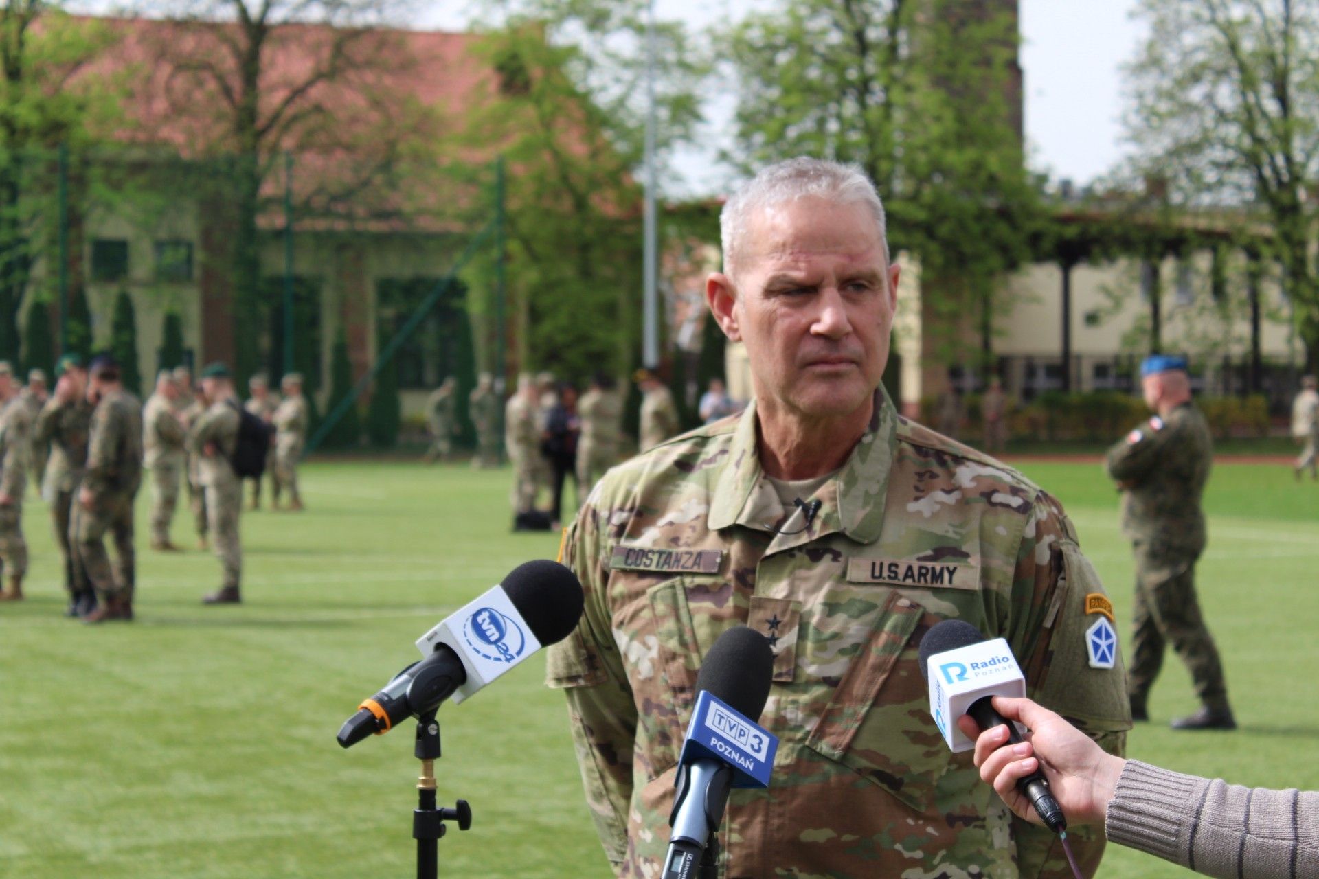 V Korpus US Army symbolem zaangażowania USA w bezpieczeństwo ...