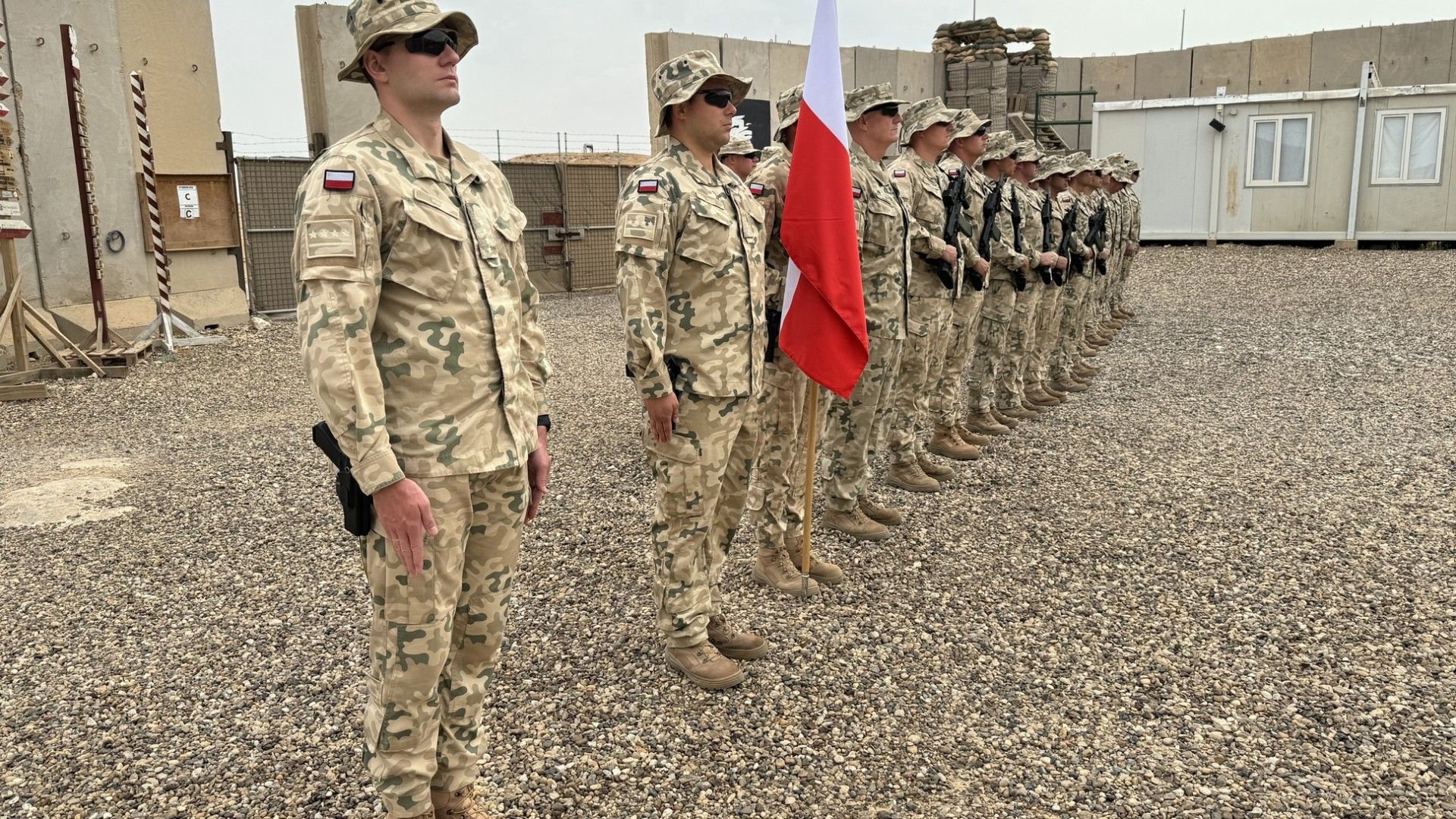 Spotkanie prezydenta z żołnierzami PKW Irak