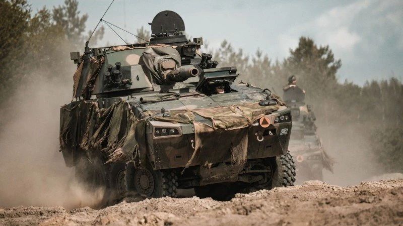 MSPO 2024: Upgraded Rak mortar on the Borsuk IFV platform