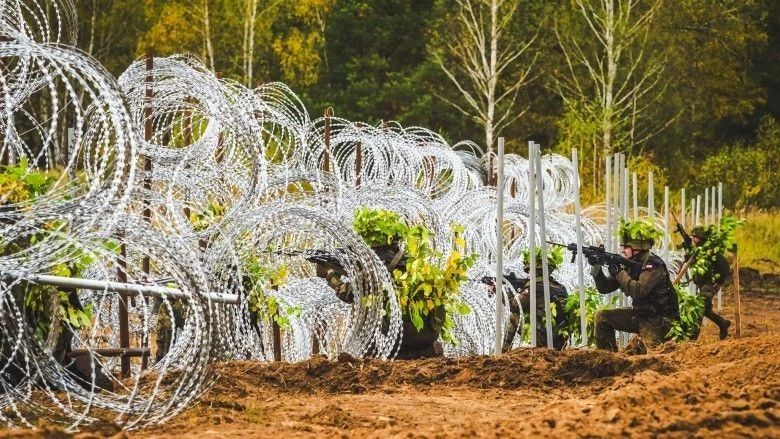 Polish Border Fortifications Under Testing: "Eastern Shield"