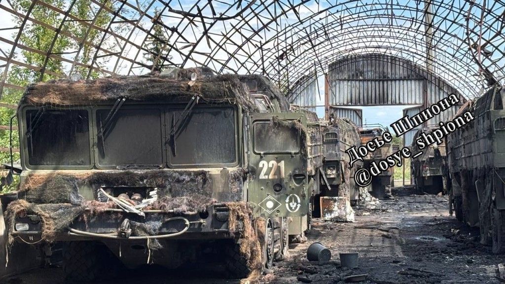 Celny cios Ukrainy. Iskandery spalone na poligonie