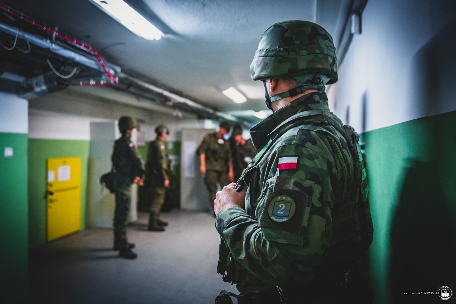 2 Korpus Polski ćwiczył wielodomenową obronę
